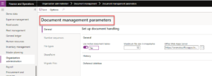 D365 F&O Document Management Configuration Types - CodeValue