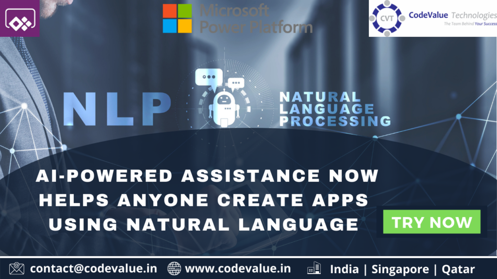 AI-powered assistance now helps anyone create apps using natural language - CodeValue