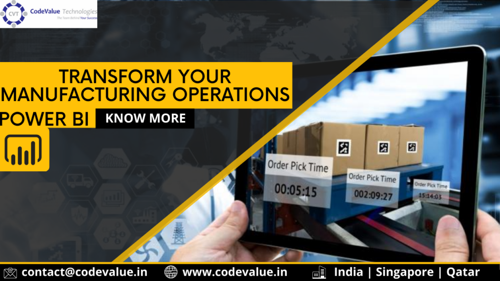 Transform your manufacturing operations with Power BI - CodeValue