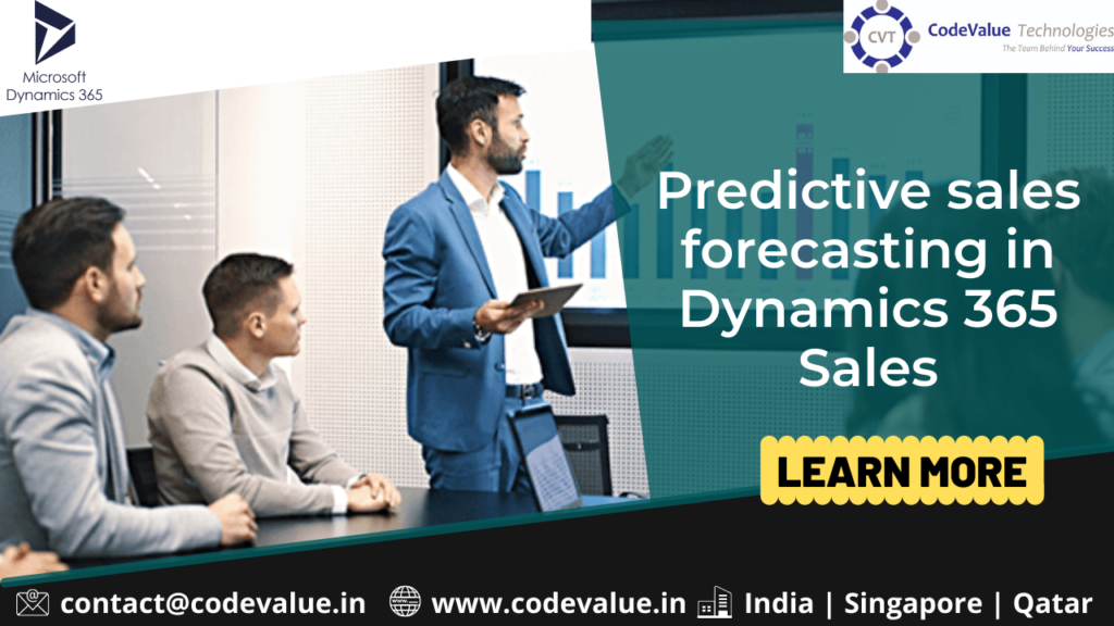 Predictive sales forecasting in Dynamics 365 Sales - CodeValue