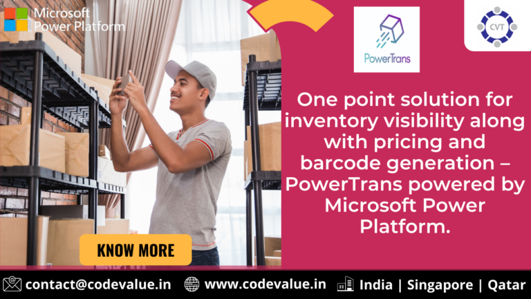 One point solution for inventory visibility along with pricing and ...