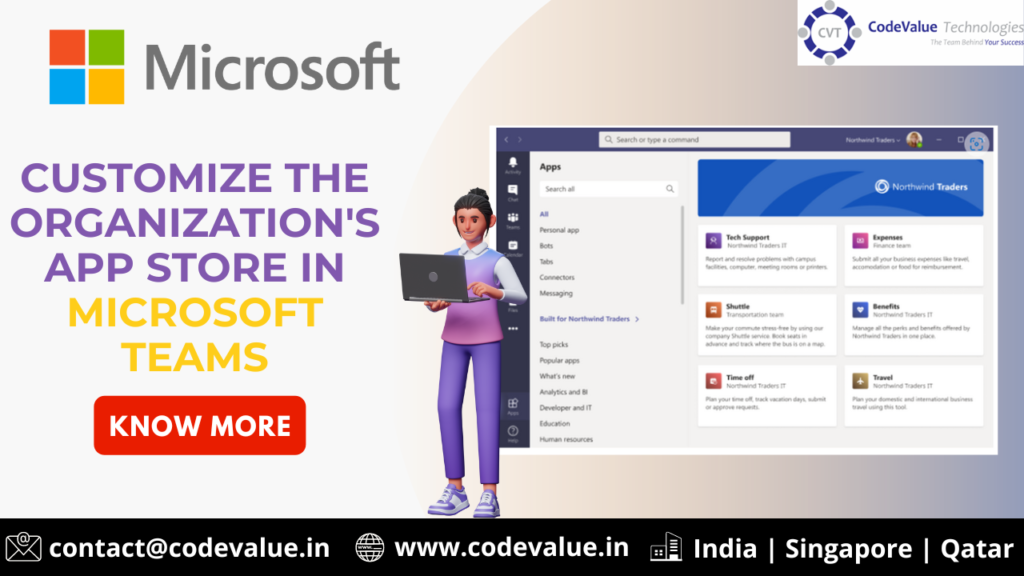Customize the organization's app store in Microsoft Teams - CodeValue