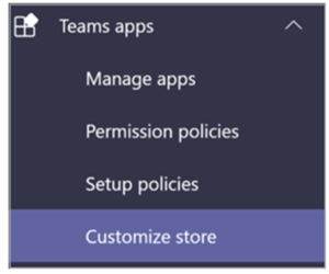 Customize the organization's app store in Microsoft Teams - CodeValue